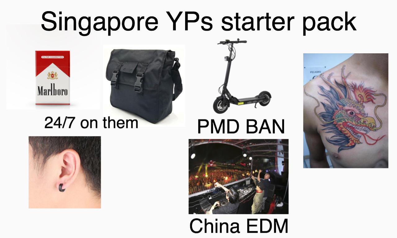 Singapore YPs starter pack | Scrolller