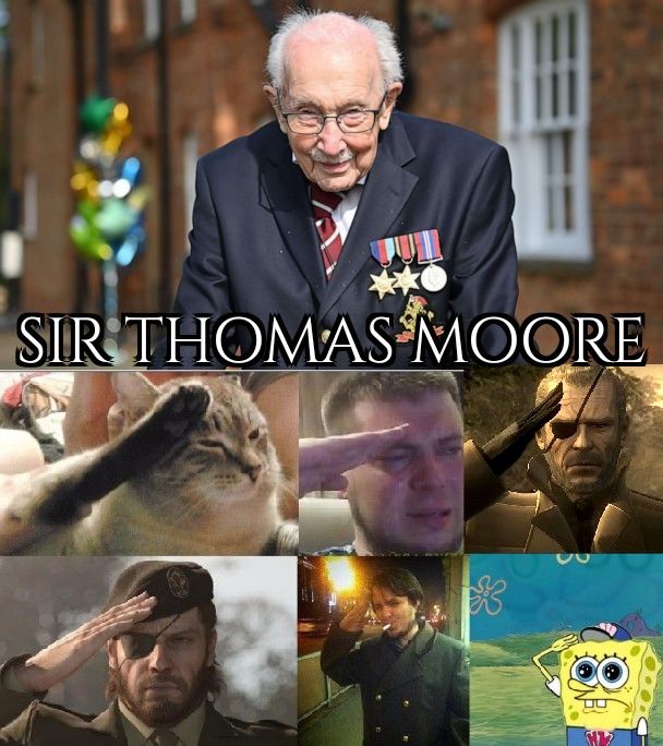 Sir Thomas Moore He has passed away (age 100) | Scrolller
