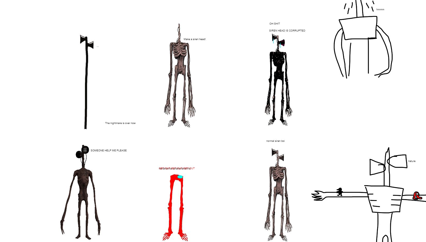 siren head edits/art by: me | Scrolller