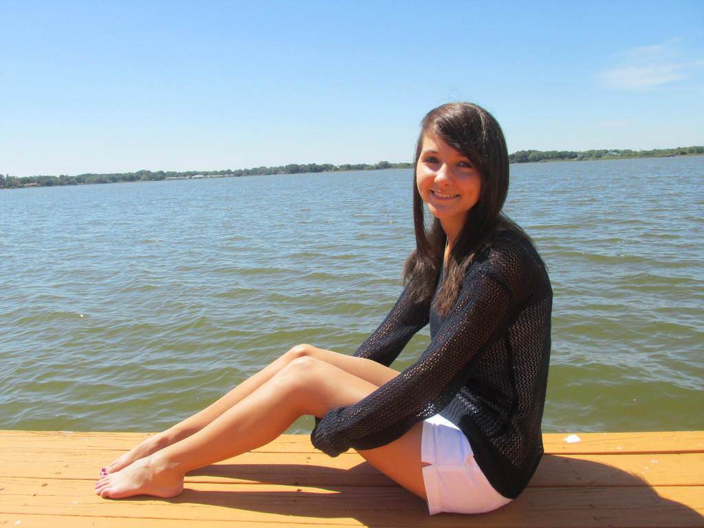 Sitting by the lake | Scrolller