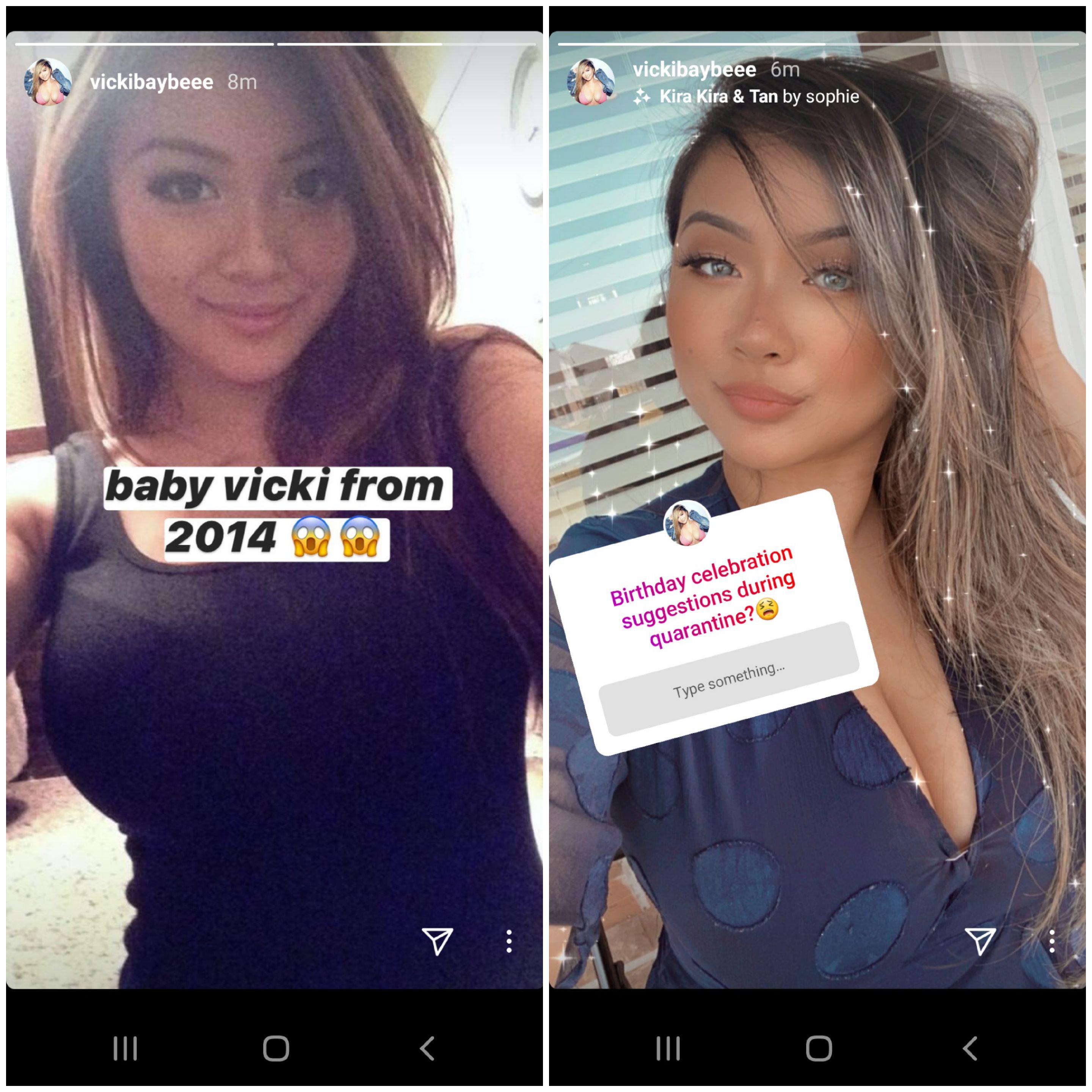 Six year growth Vicki | Scrolller