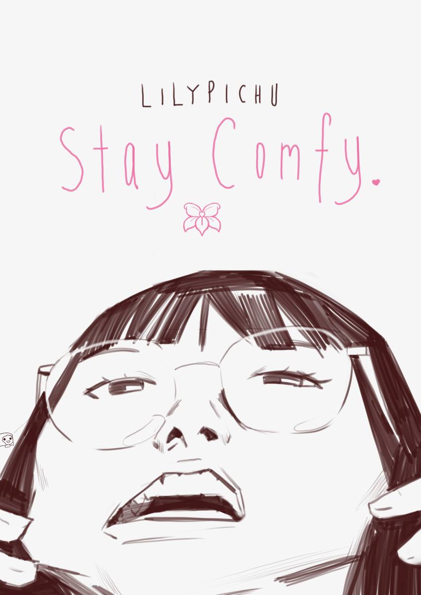 sketch of lily I did yesterday ~ stay comfy ~ | Scrolller