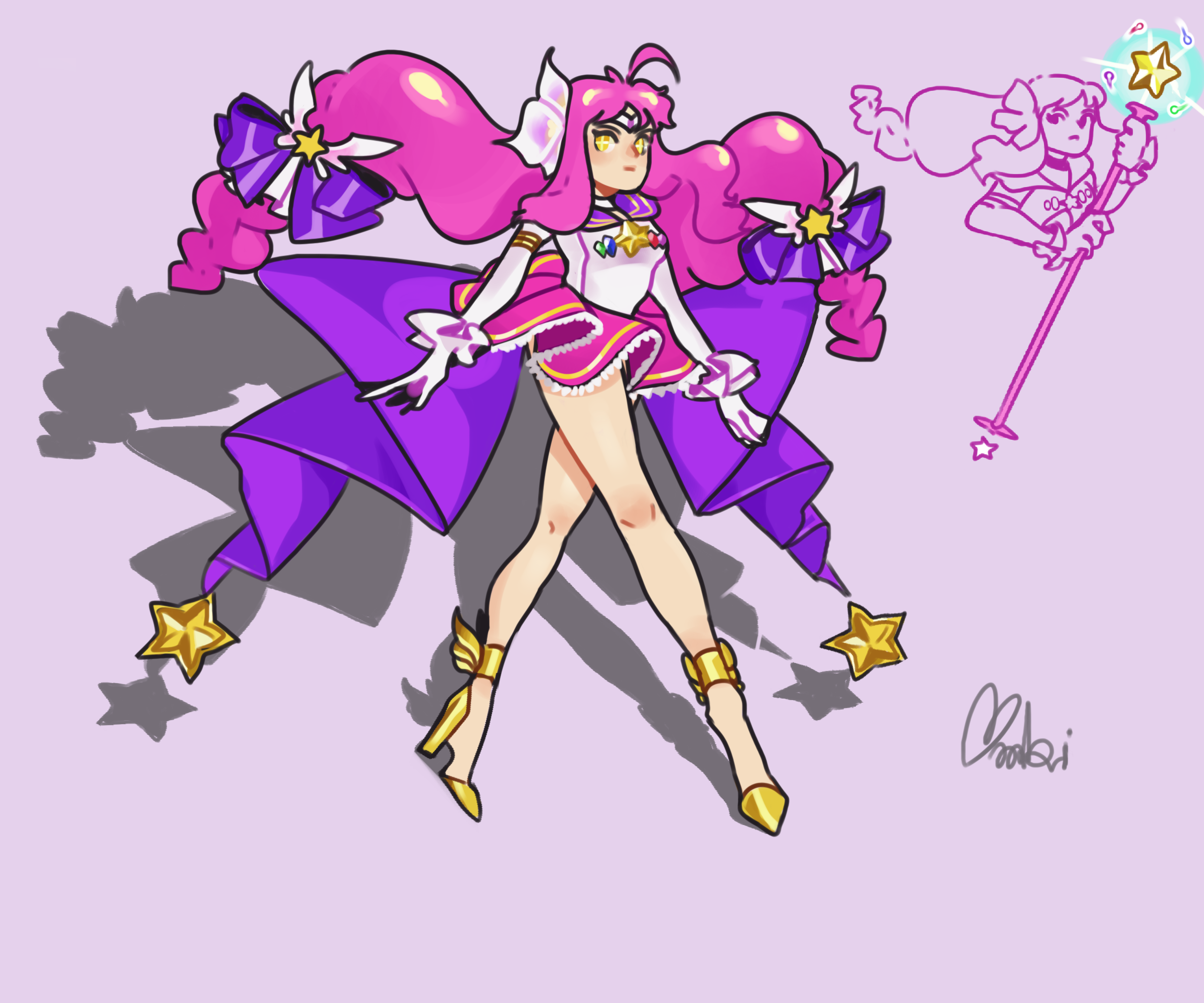 [Skin Idea] Super Star Guardian Lux | Scrolller