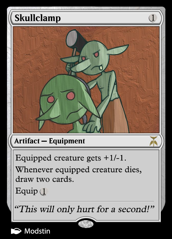 Skullclamp for Goblin Tribal | Scrolller
