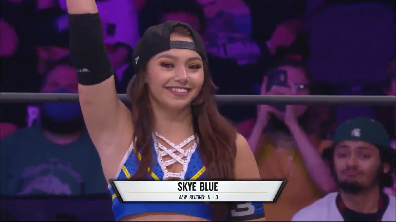 Skye Blue at AEW dark | Scrolller