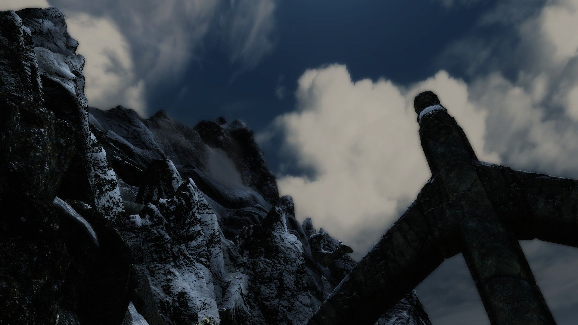 Skyrim's sky [1920x1080] | Scrolller