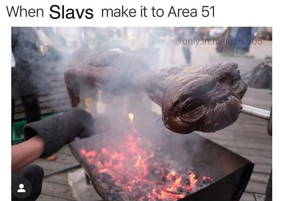 Slavs penetrate Area 51 😌 | Scrolller
