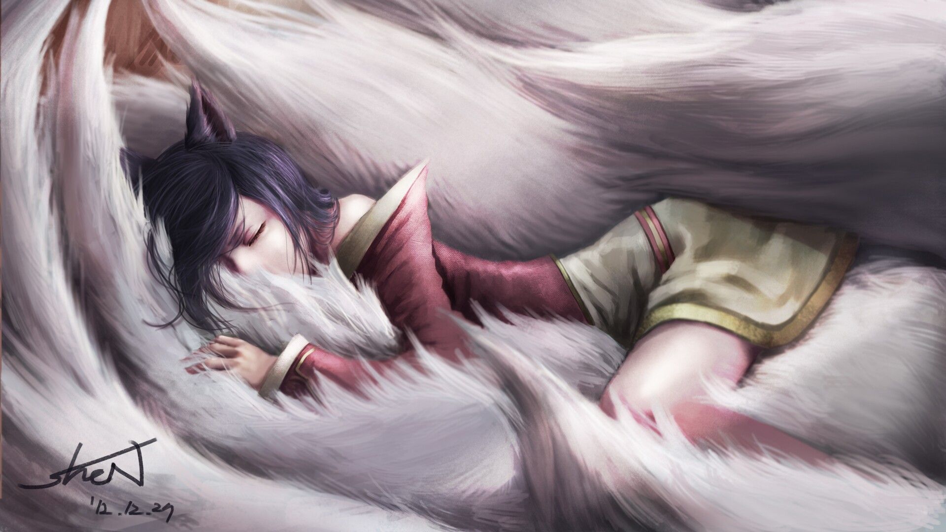 Sleeping Ahri - 제주놈 | Scrolller
