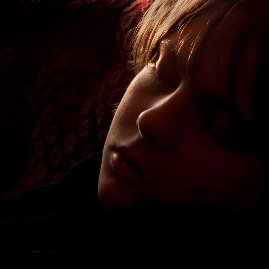 Sleeping Angel - My Son on a Ferry Trip (Fuji compact digital) | Scrolller