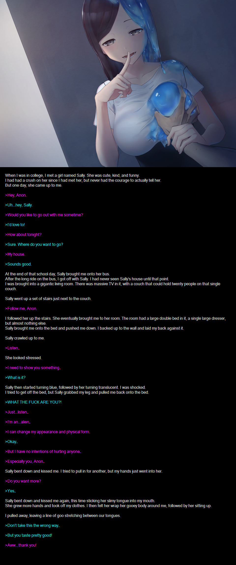 Slime Alien Sally (Part 1) | Scrolller