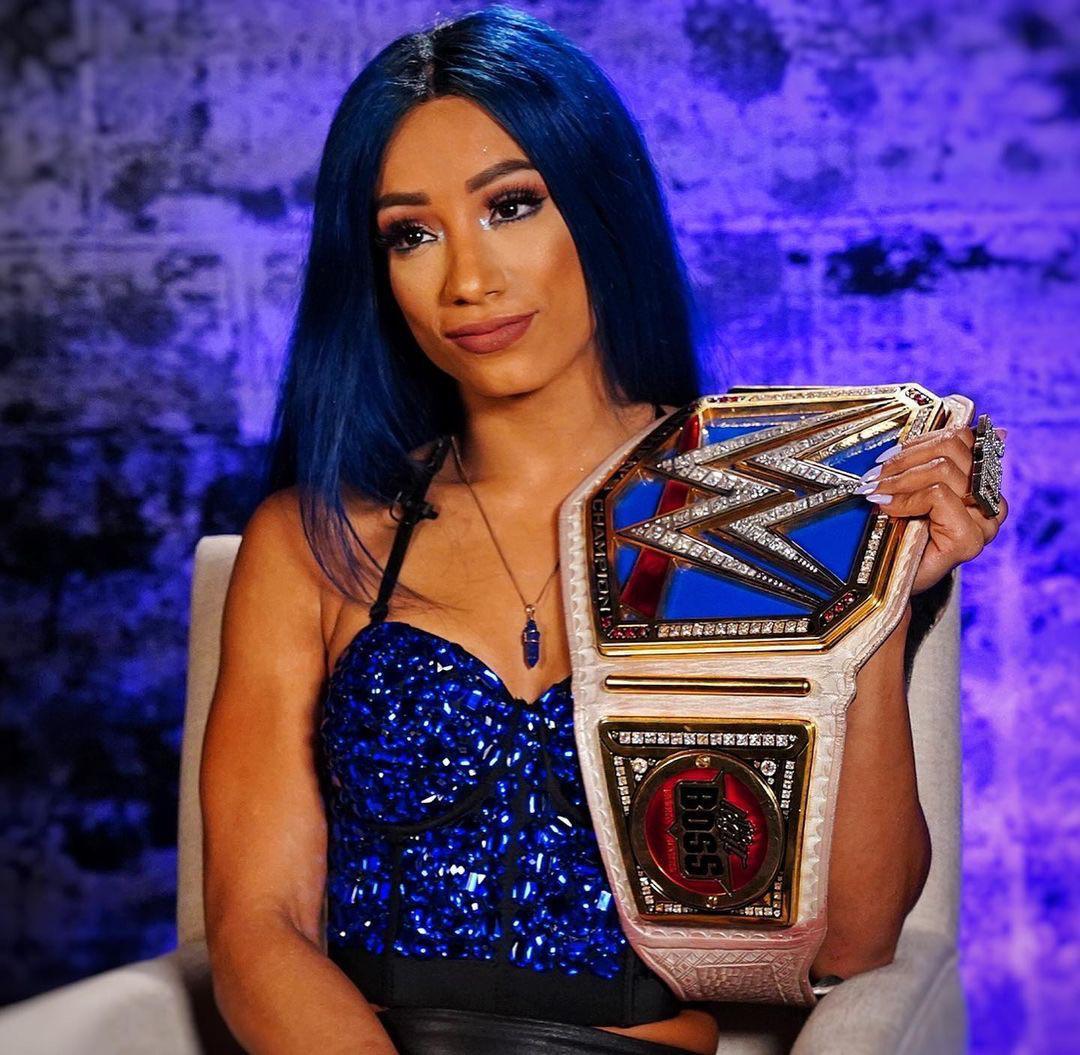 SmackDown Women’s Champion Sasha Banks | Scrolller