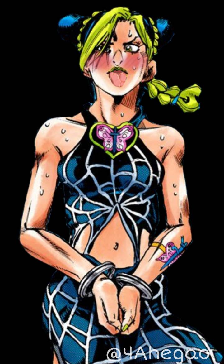 Small edit for jolyne cause I like ahegao | Scrolller