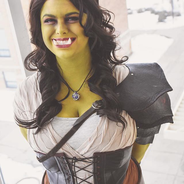 Smiling Orc Girl | Scrolller