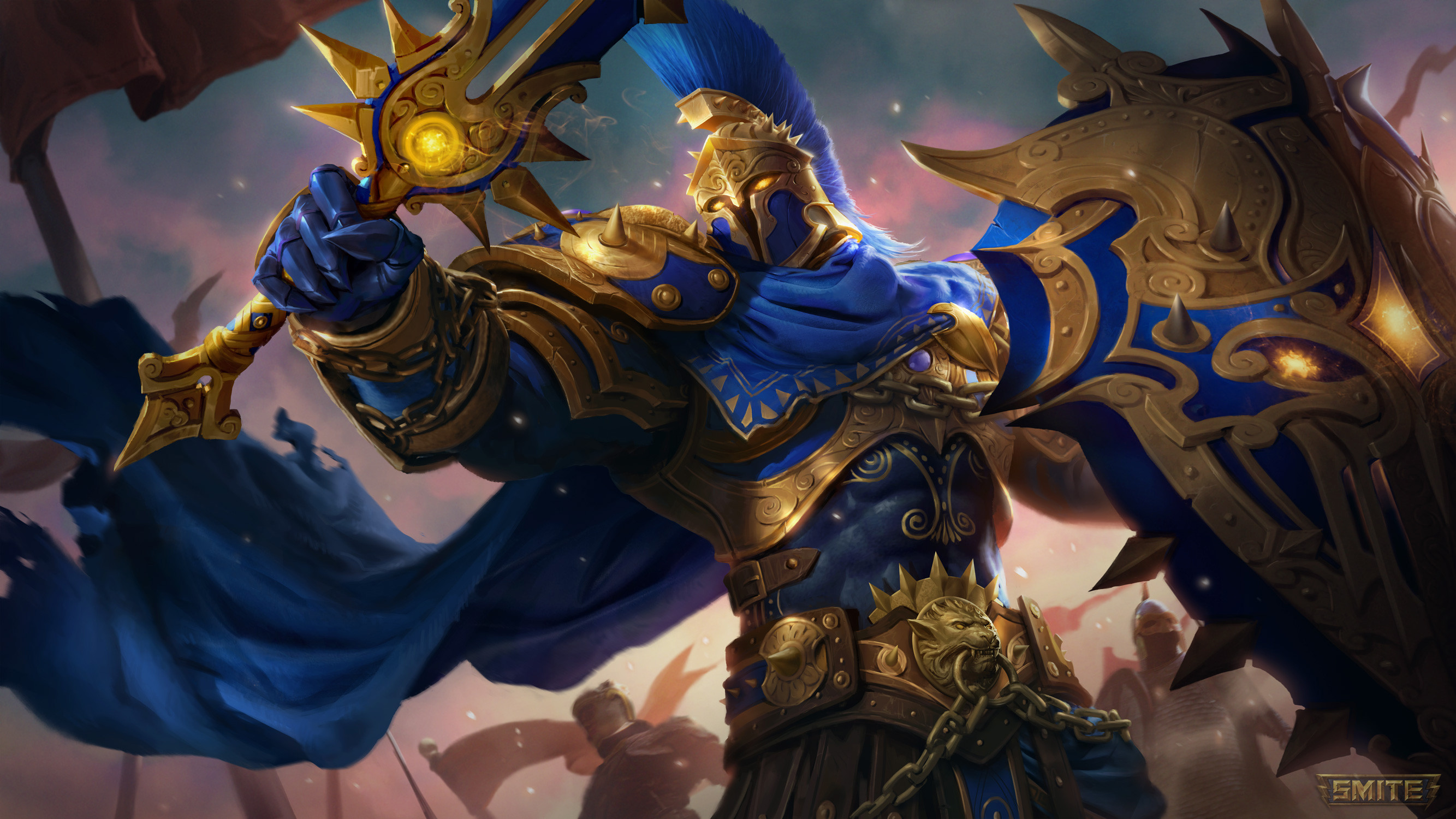 SMITE - Ares Mastery splash art by Billy Christian | Scrolller