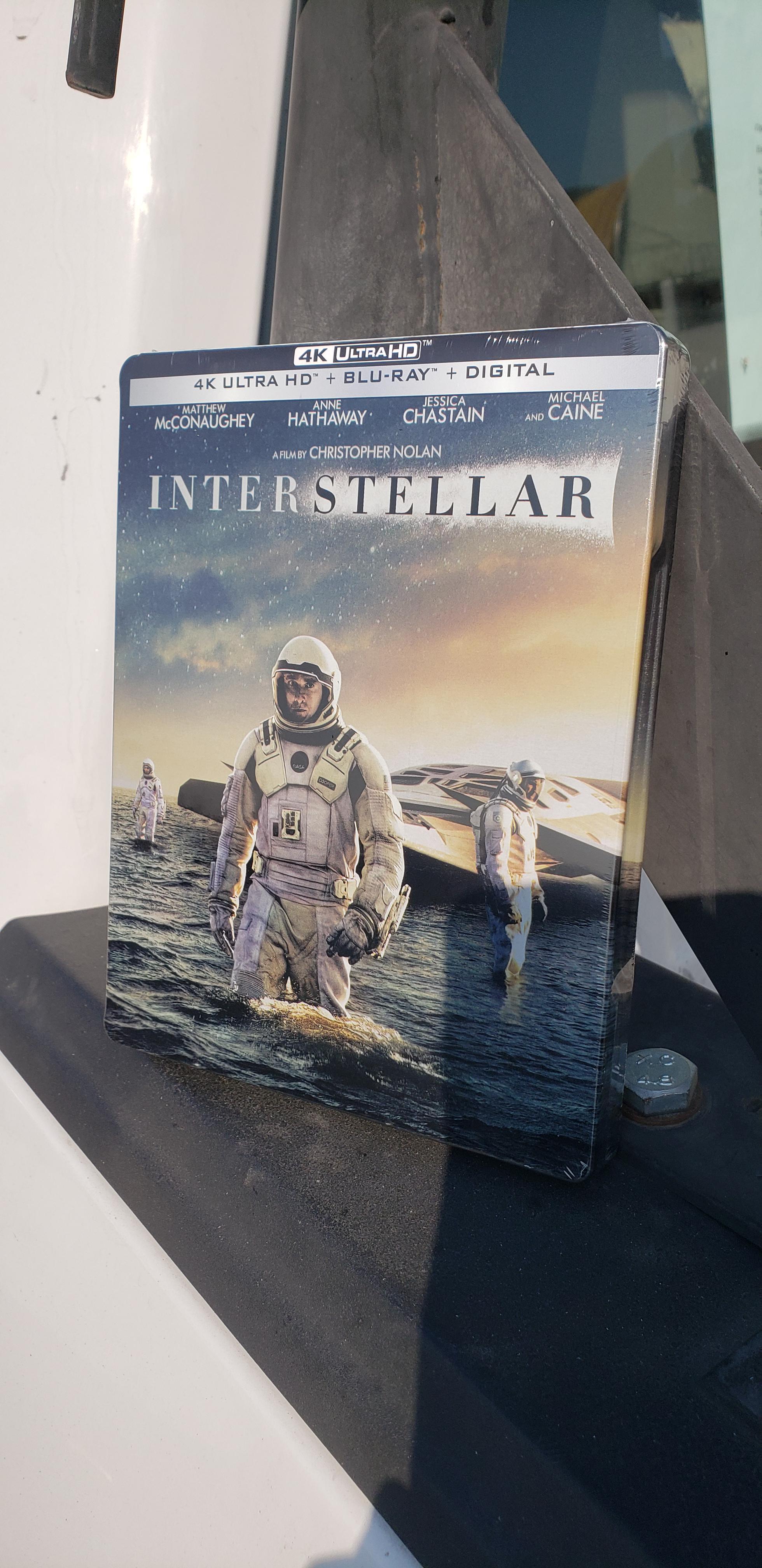 Snagged the 4k Steelbook of Interstellar! Stoked! | Scrolller