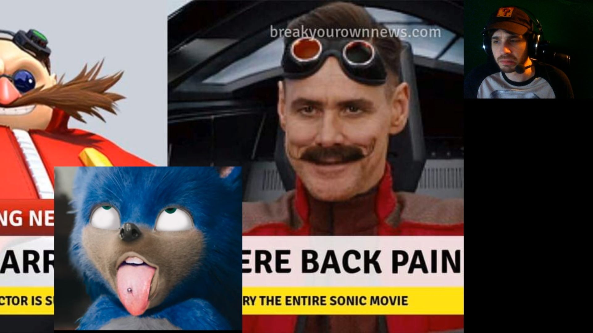 Snagged this cursed screenshot from the stream tonight. | Scrolller