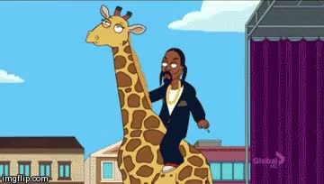 Snoop Dogg flys a High Giraffe | Scrolller