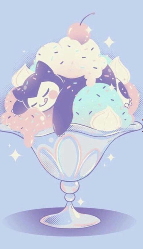 Snorlax sundae | Scrolller