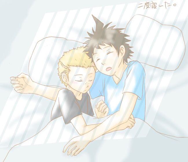 Snuggling up together [Dangonrompa] | Scrolller