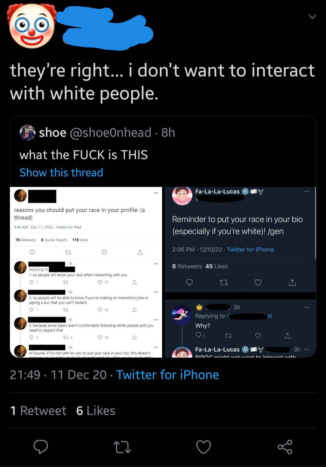 ...so, you're racist? | Scrolller