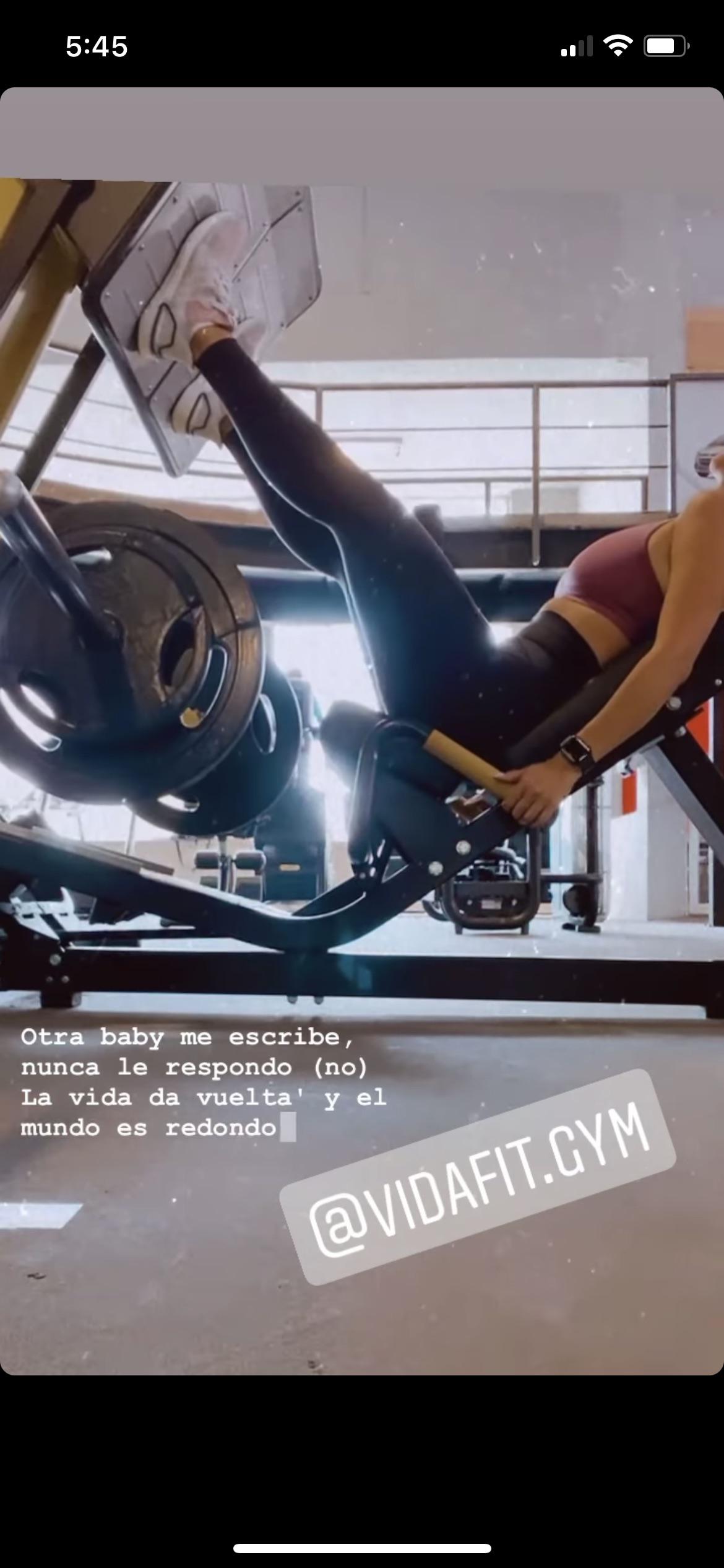 Sofia exercising | Scrolller