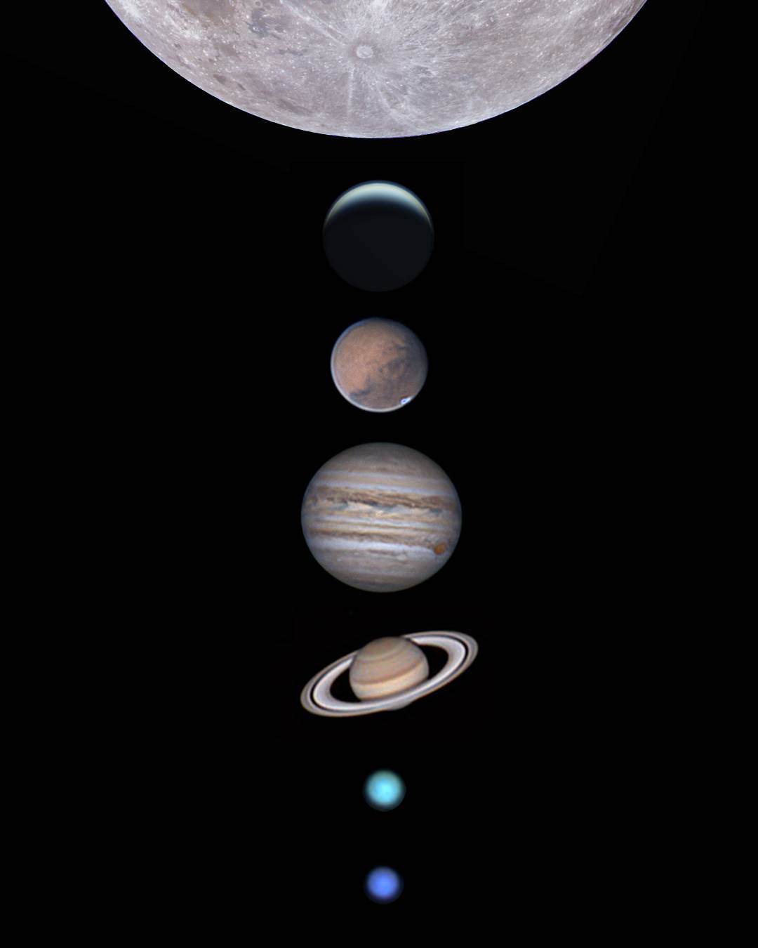 Solar System through my 6" SCT | Scrolller