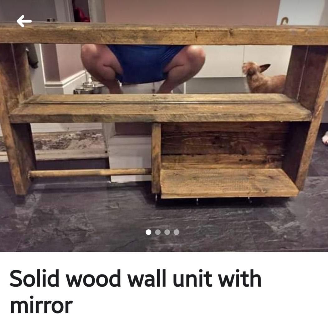 Solid wood. | Scrolller