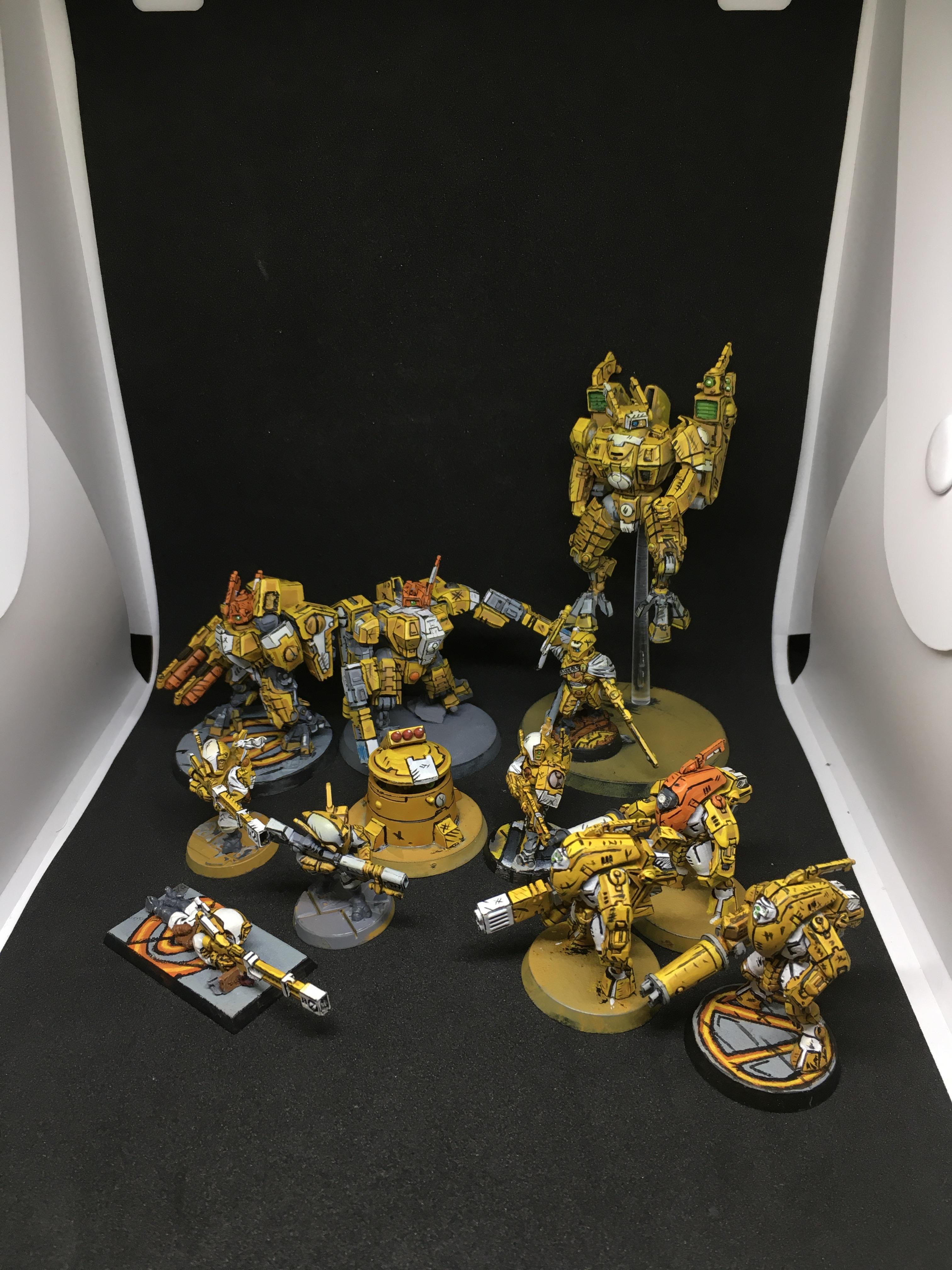Some clearer photos of my tau. Looks great when in a huddle! | Scrolller