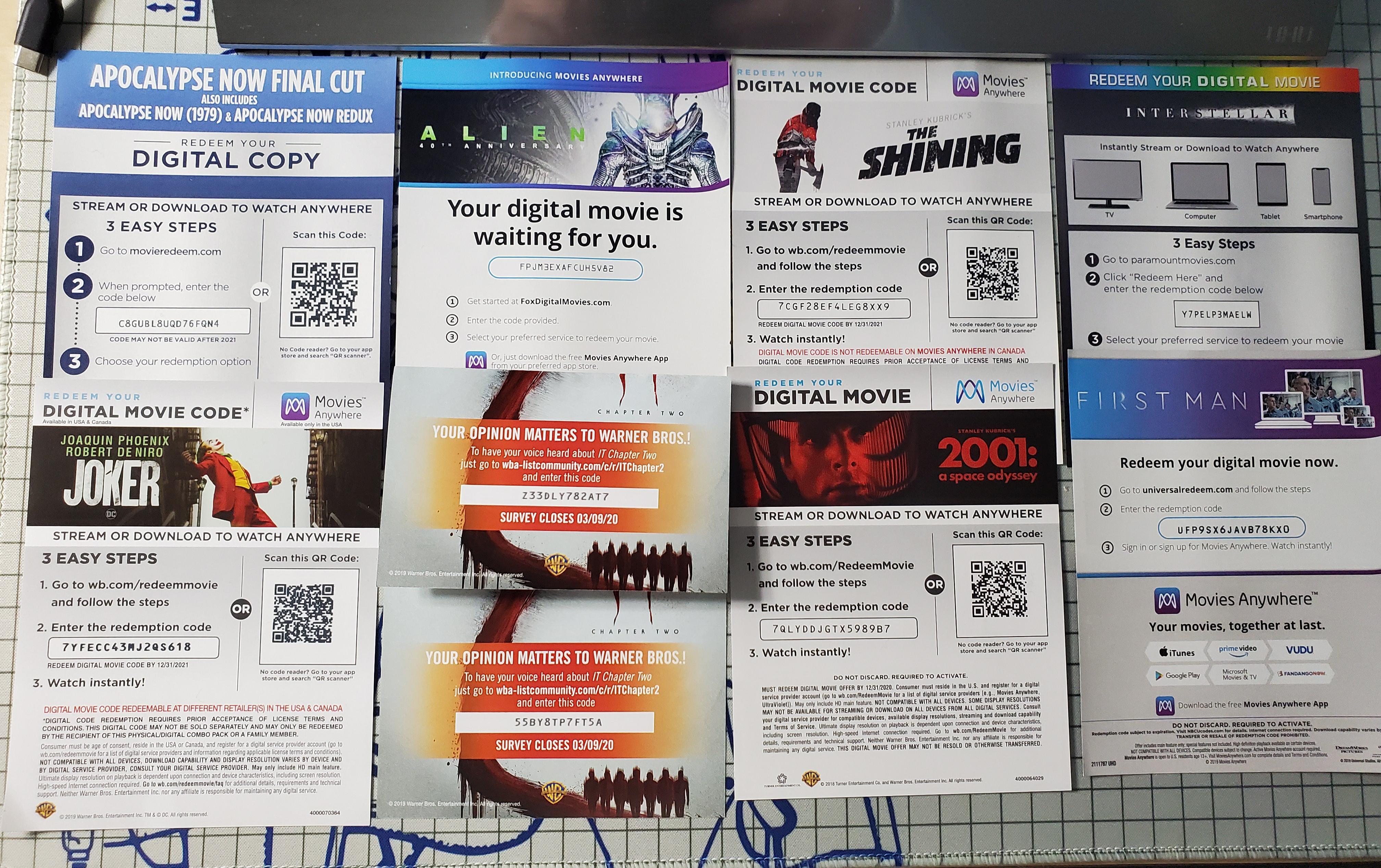 Some codes for y'all. | Scrolller