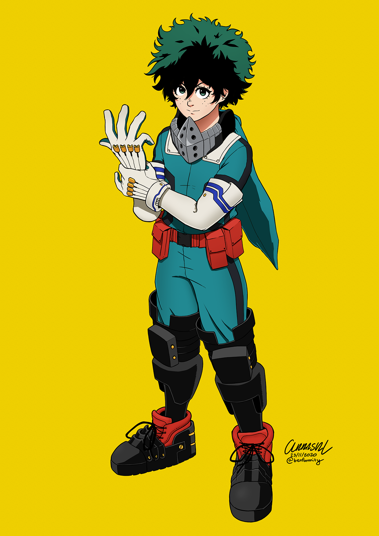 Some Deku fan-art I did inbetween projects. | Scrolller