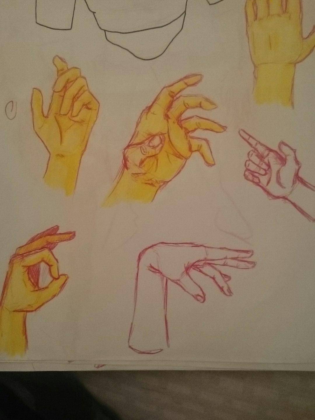 some horrible hands | Scrolller