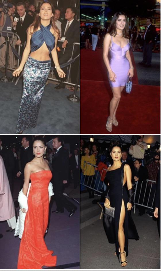 1990’s Salma Hayek | Scrolller