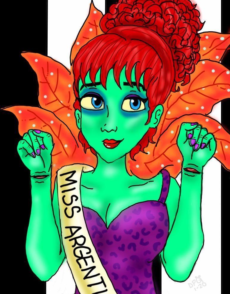 Some Miss Argentina artwork I did! | Scrolller