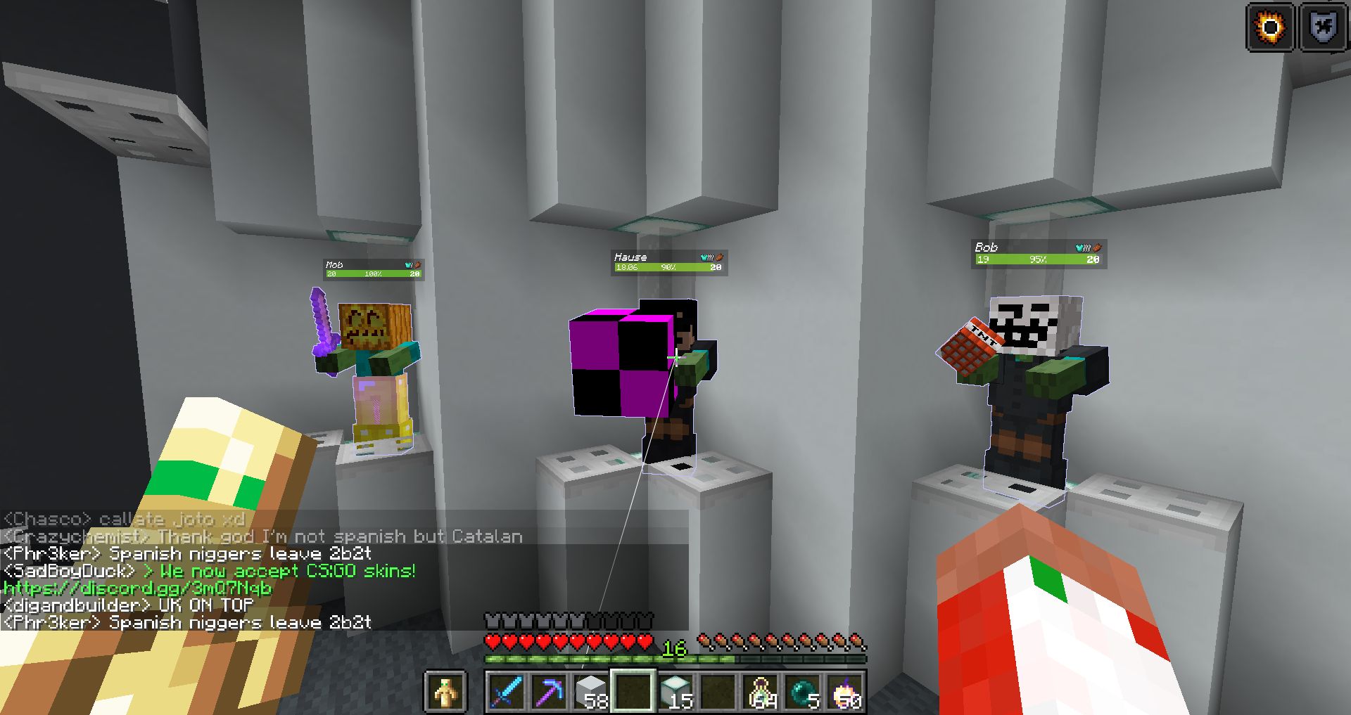 Some of the rarest mobs on 2b2t | Scrolller