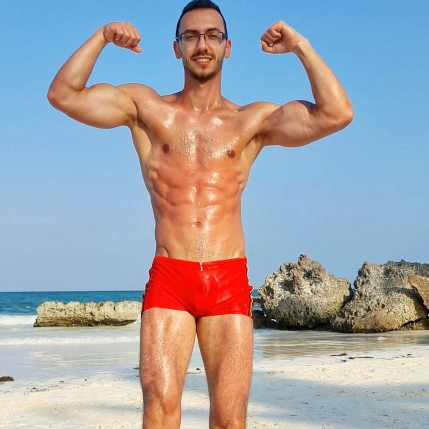 Some Oil on my Body... for protection! 🔥 | Scrolller