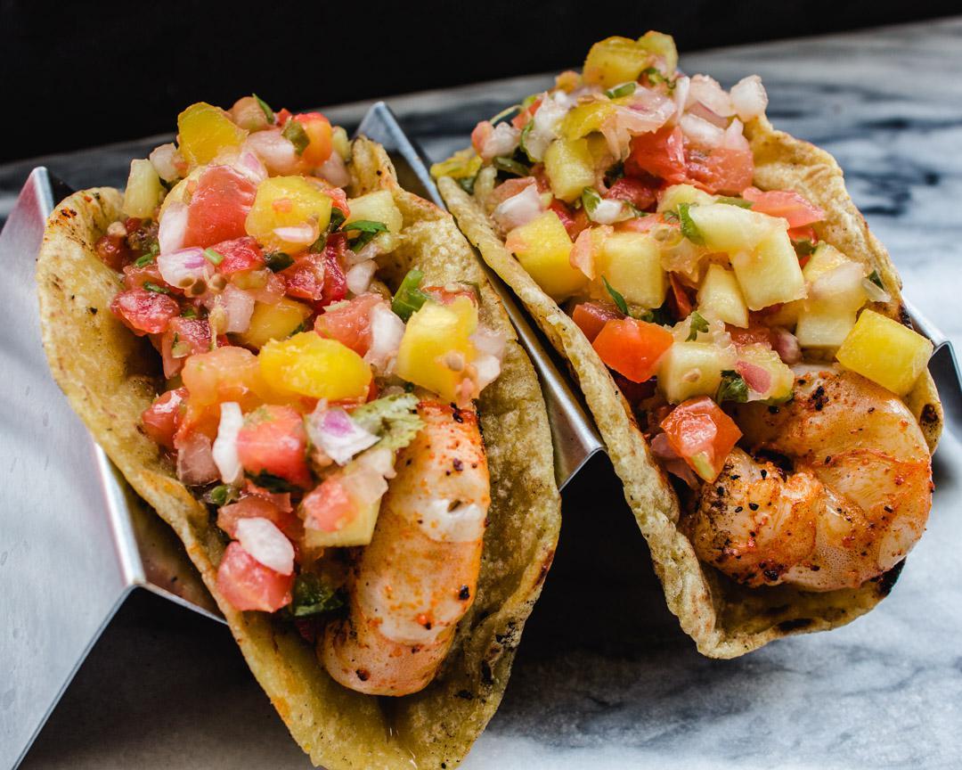 Some Shrimp Tacos with Mango Salsa for Taco Tuesday | Scrolller