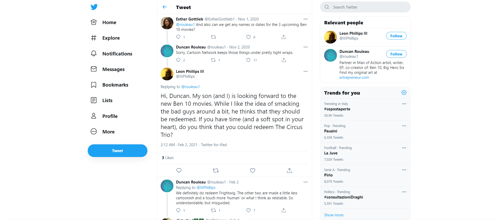 Some Villains will get redeem in the Reboot | Scrolller