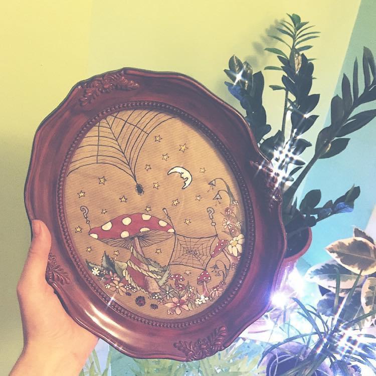 Some whimsical artwork I made a few years ago, thought it fit here... | Scrolller