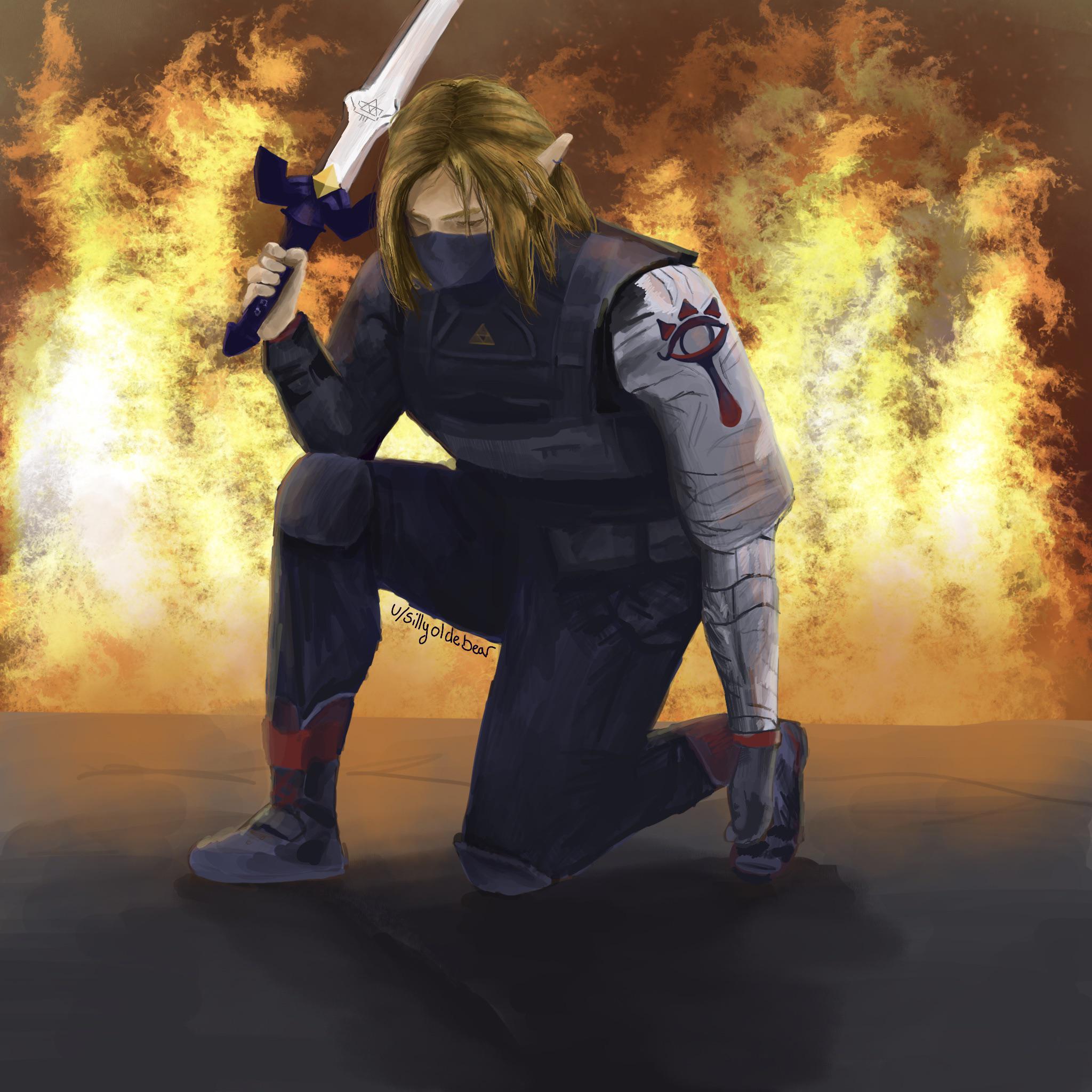 Some Zelda x Bucky crossover fan art! | Scrolller