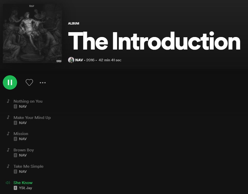 Somebody made She Know available on Spotify | Scrolller