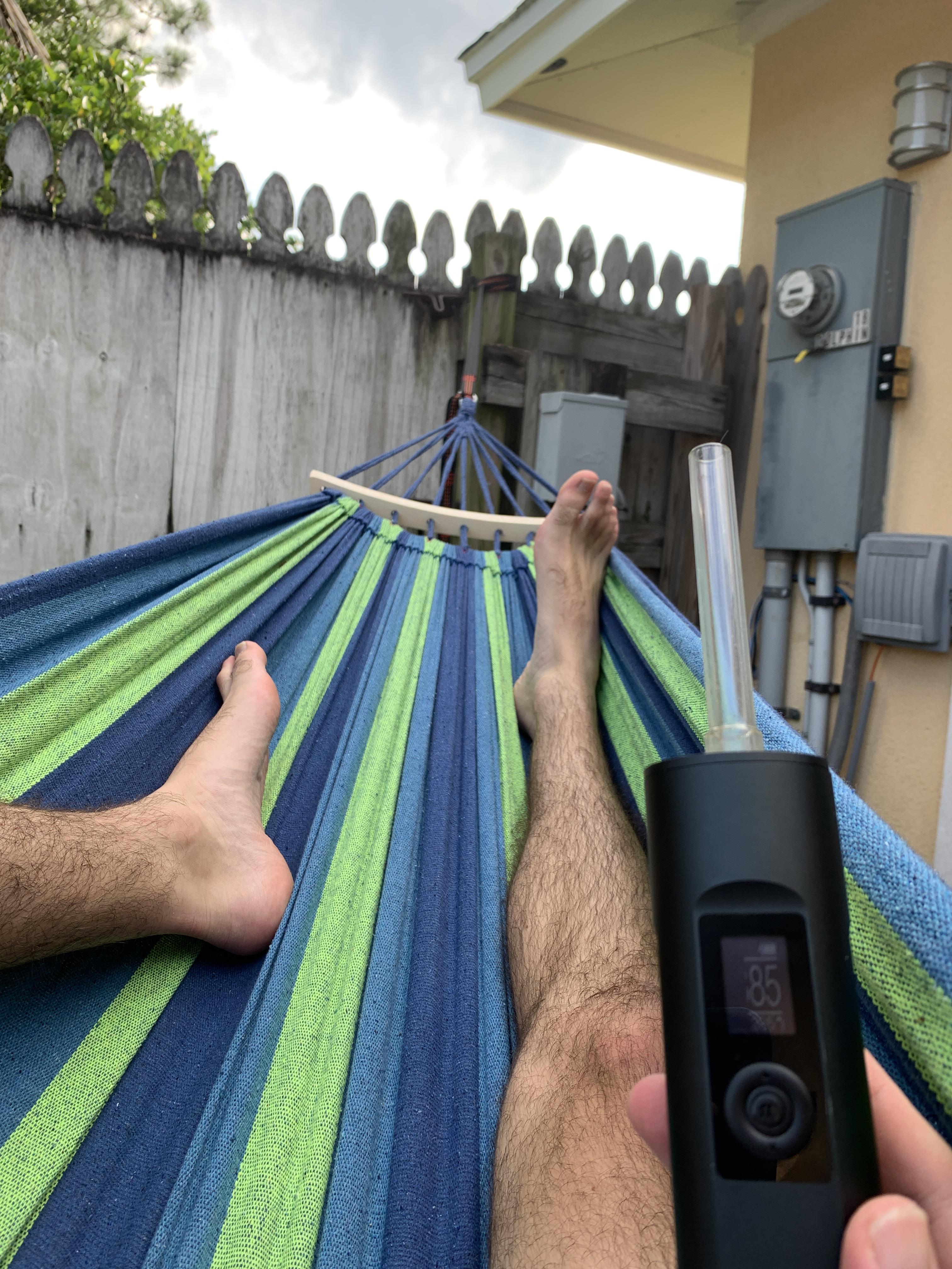 Something about being high in a hammock that is so magical. Highly recommend. My go to spot and ...