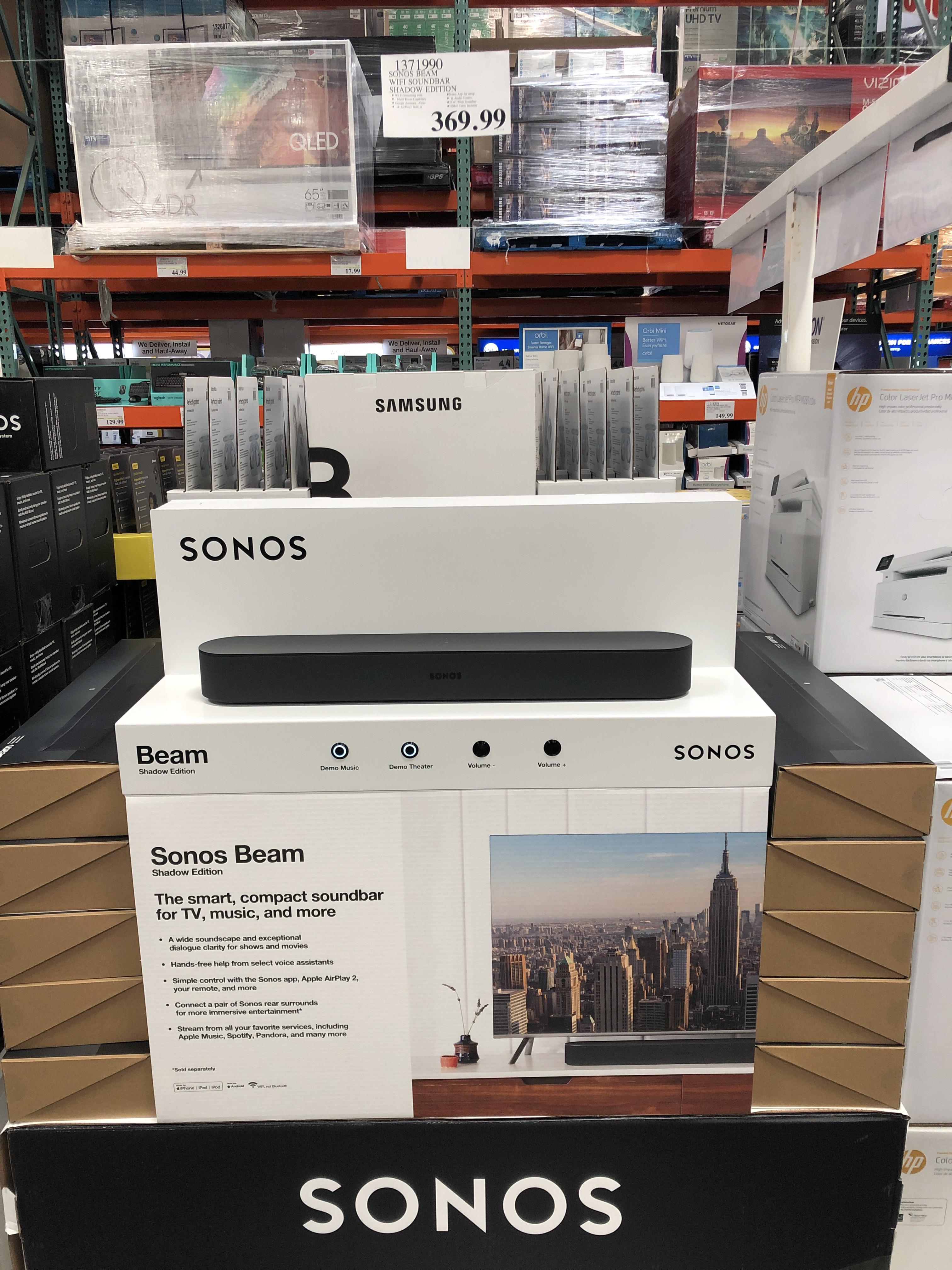 Sonos beam shadow edition at Costco | Scrolller