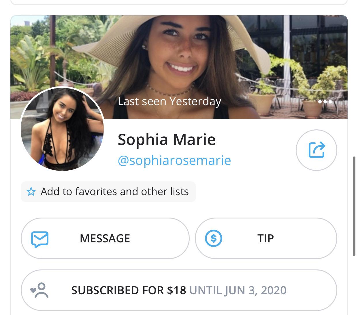 Sophiarosemarie 1/5 | Scrolller