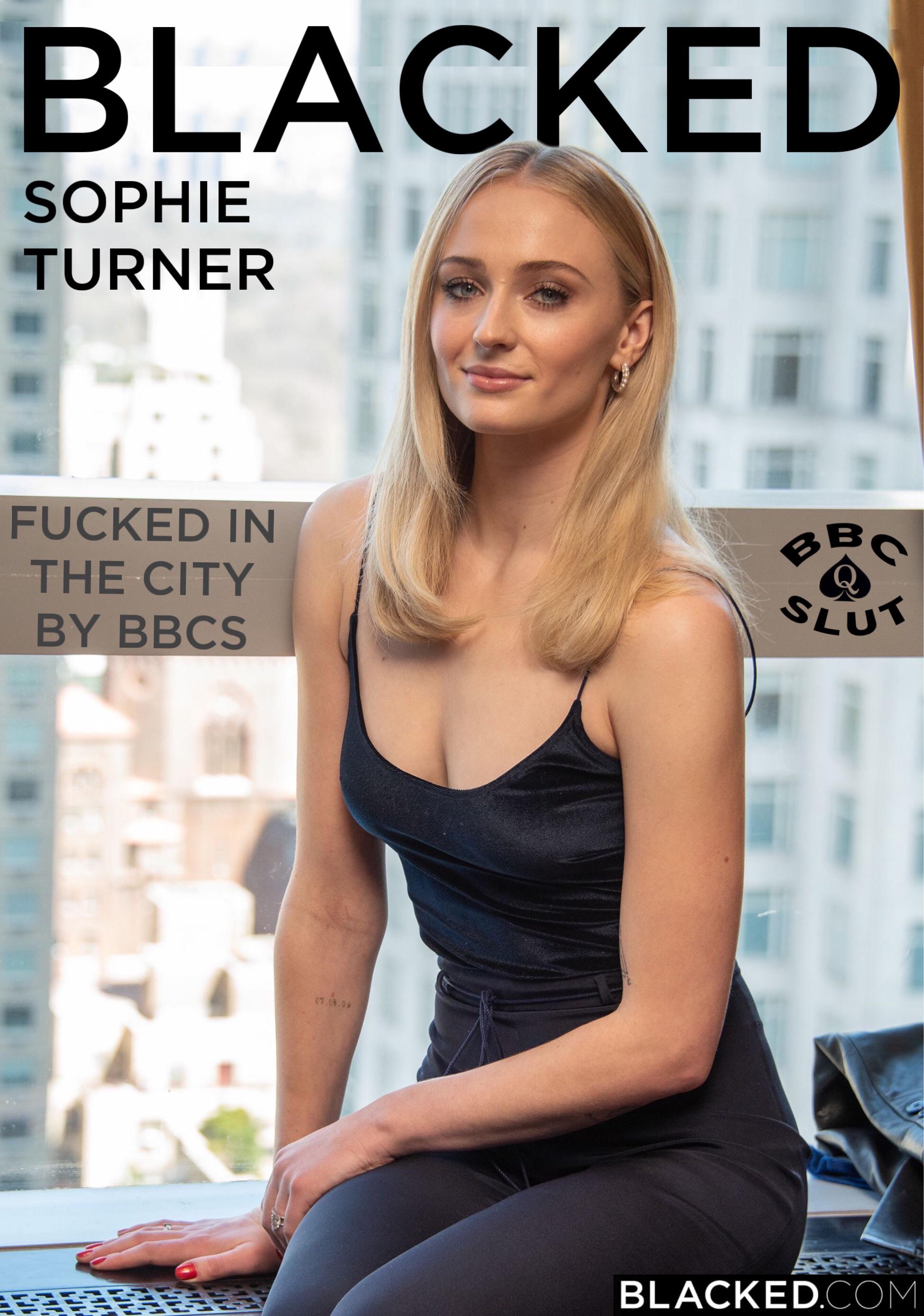 Sophie Turner, blacked in the city | Scrolller