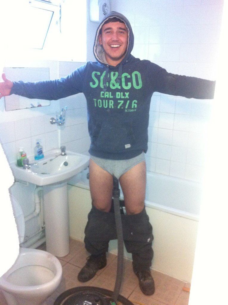 Sorting Out The Plumbing In The Bathroom | Scrolller