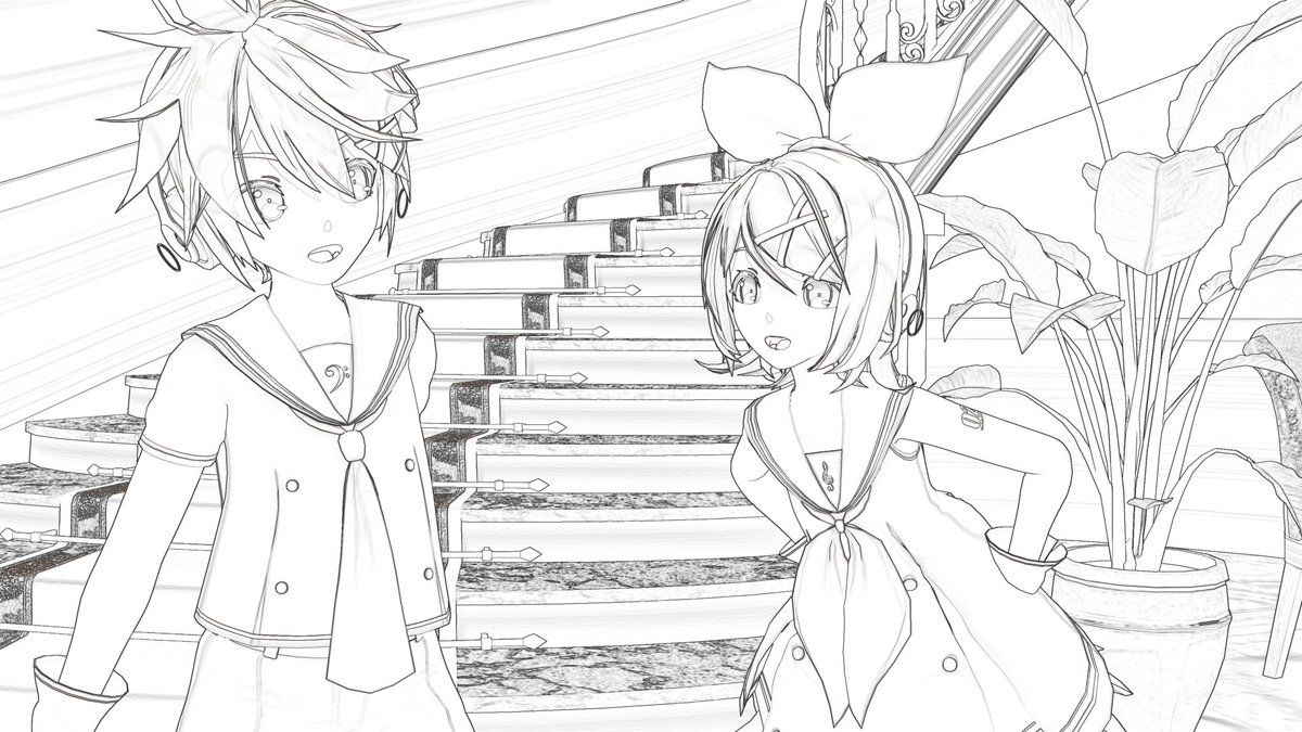 Sour Rin and Len (アシュギヤ @asixyugiya ) | Scrolller