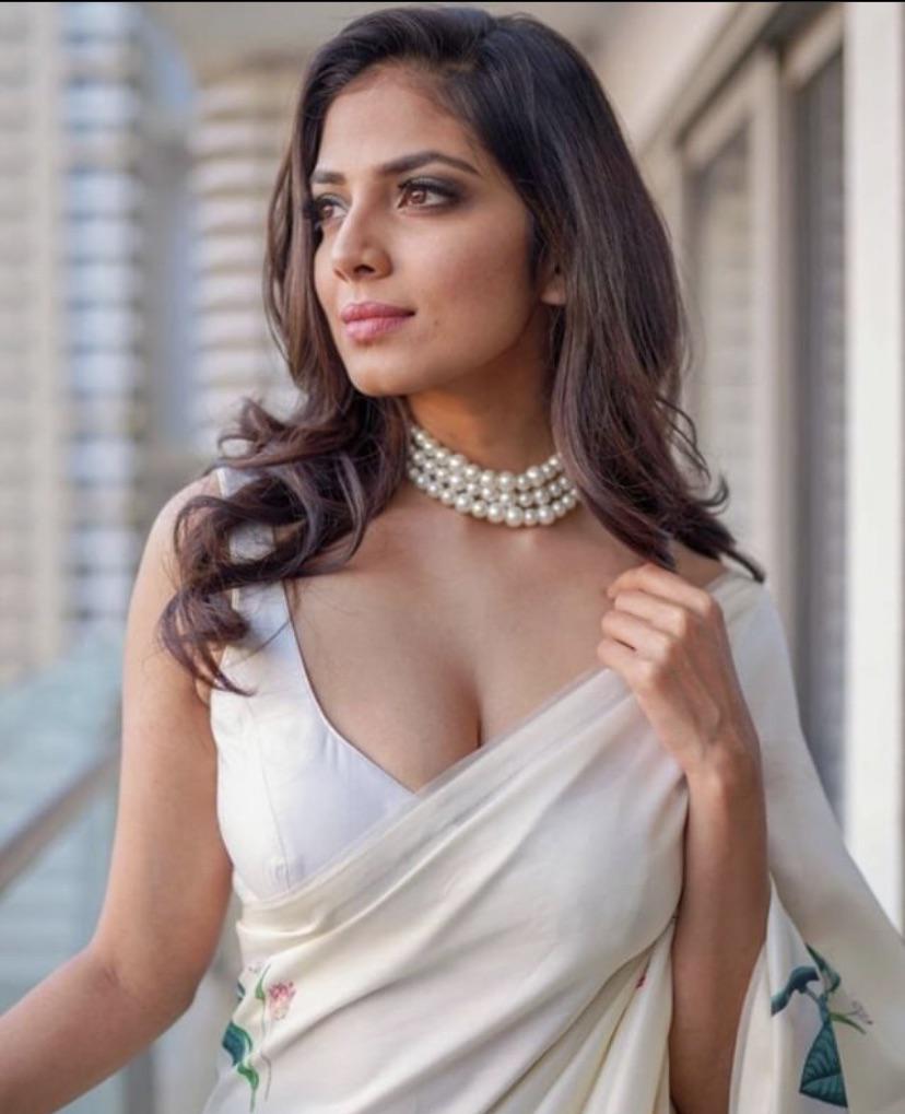 South Indian actress malavika mohanan with one of the best melons in the industry | Scrolller