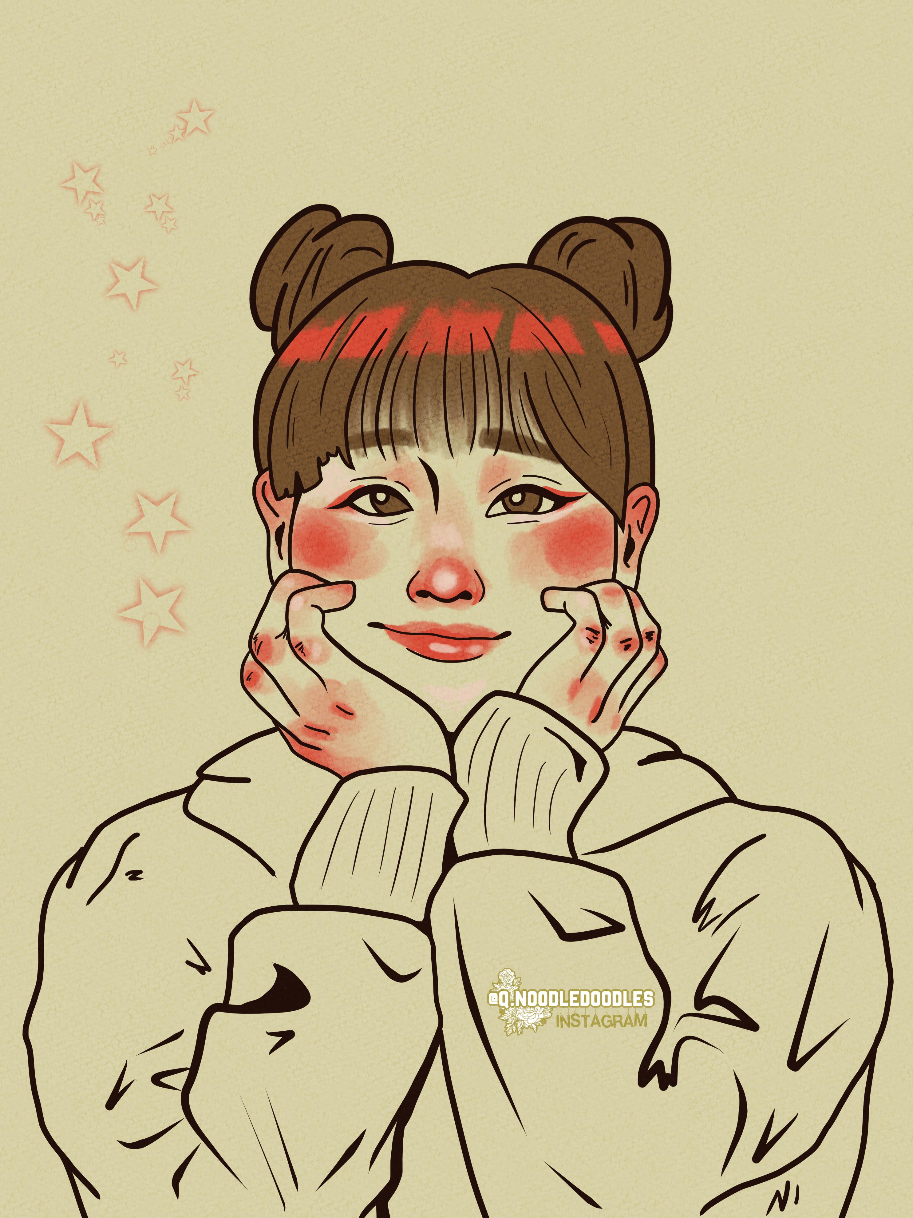 Space Buns Chuu!! Happy Holidays!!!! | Scrolller