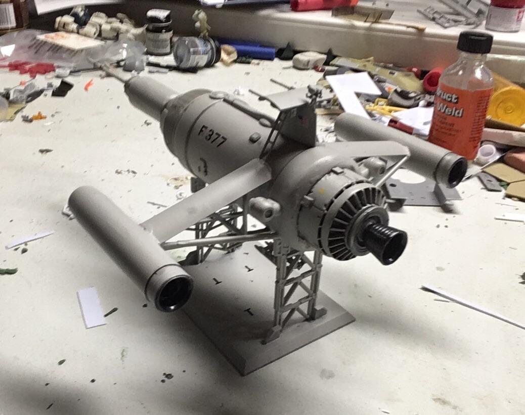 Space frigate kitbash | Scrolller