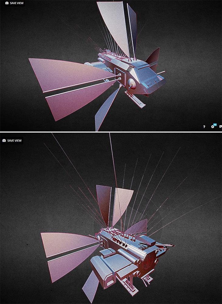 Space Ship (a novice effort a little while back) | Scrolller
